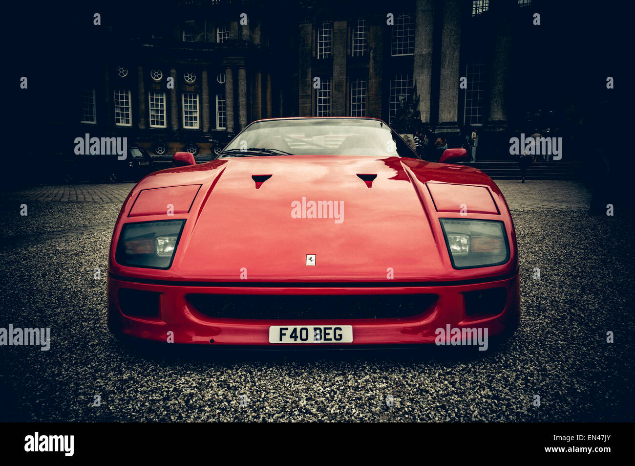 Ferrai F40 at the Ferrari Owners Club Rally at Blenheim Palace ...
