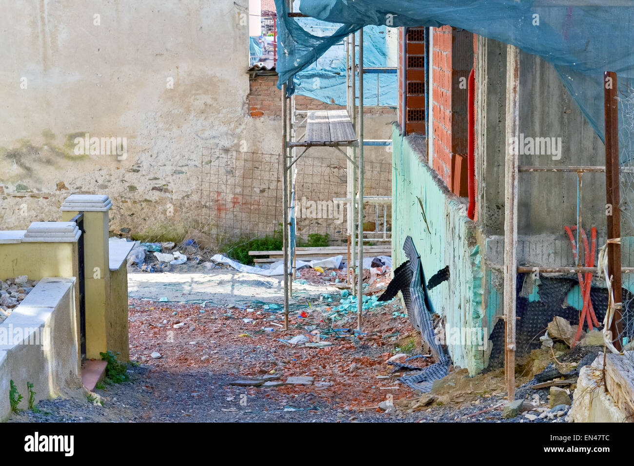 Artistic photo in pastel colors and an example of harmony in disarray ...