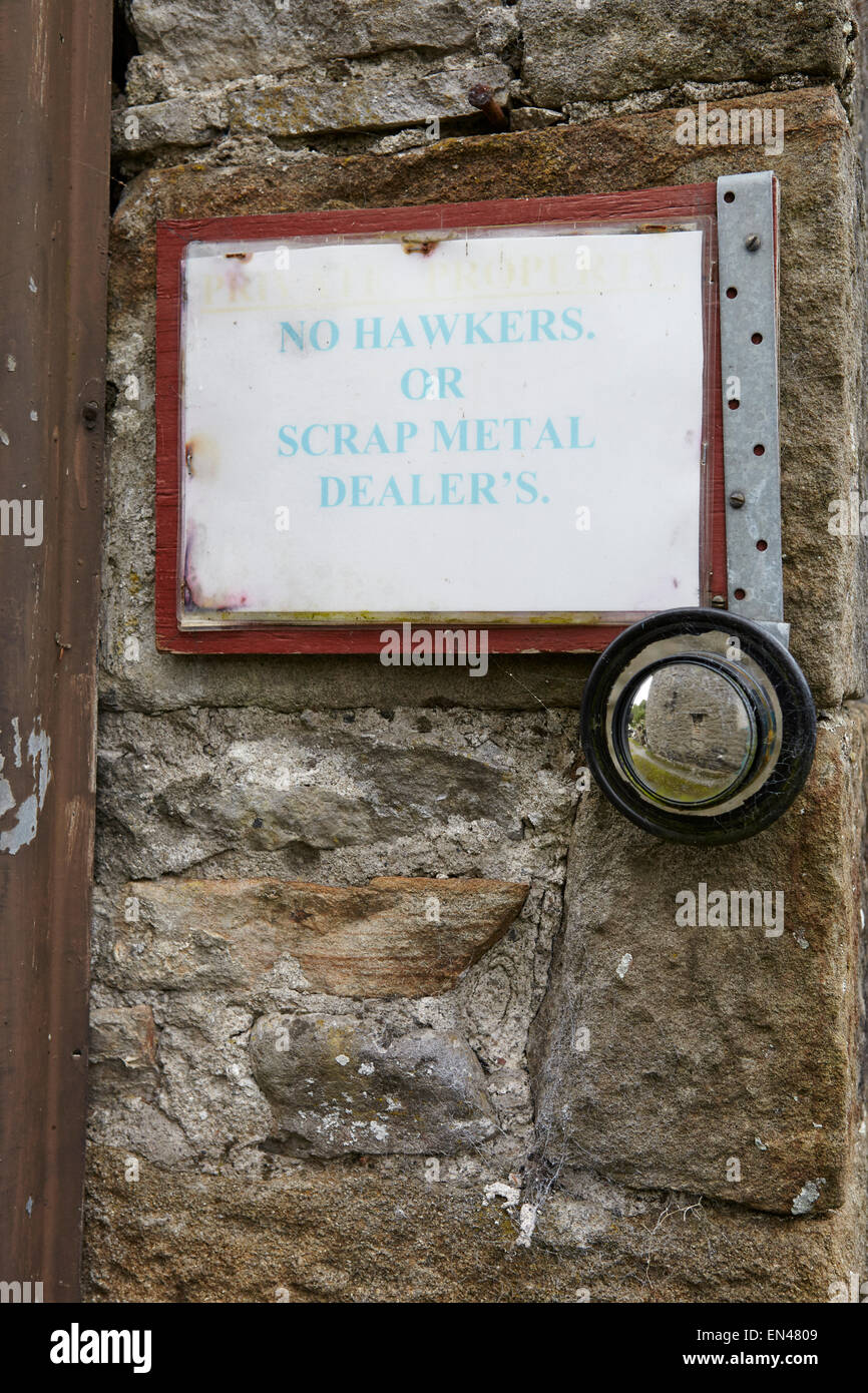 No hawkers sign hi-res stock photography and images - Alamy
