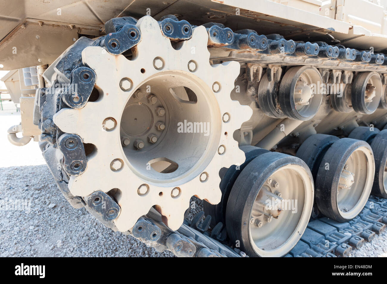 Israel, Latrun, tank at Yad Lashiryon Museum Stock Photo - Alamy