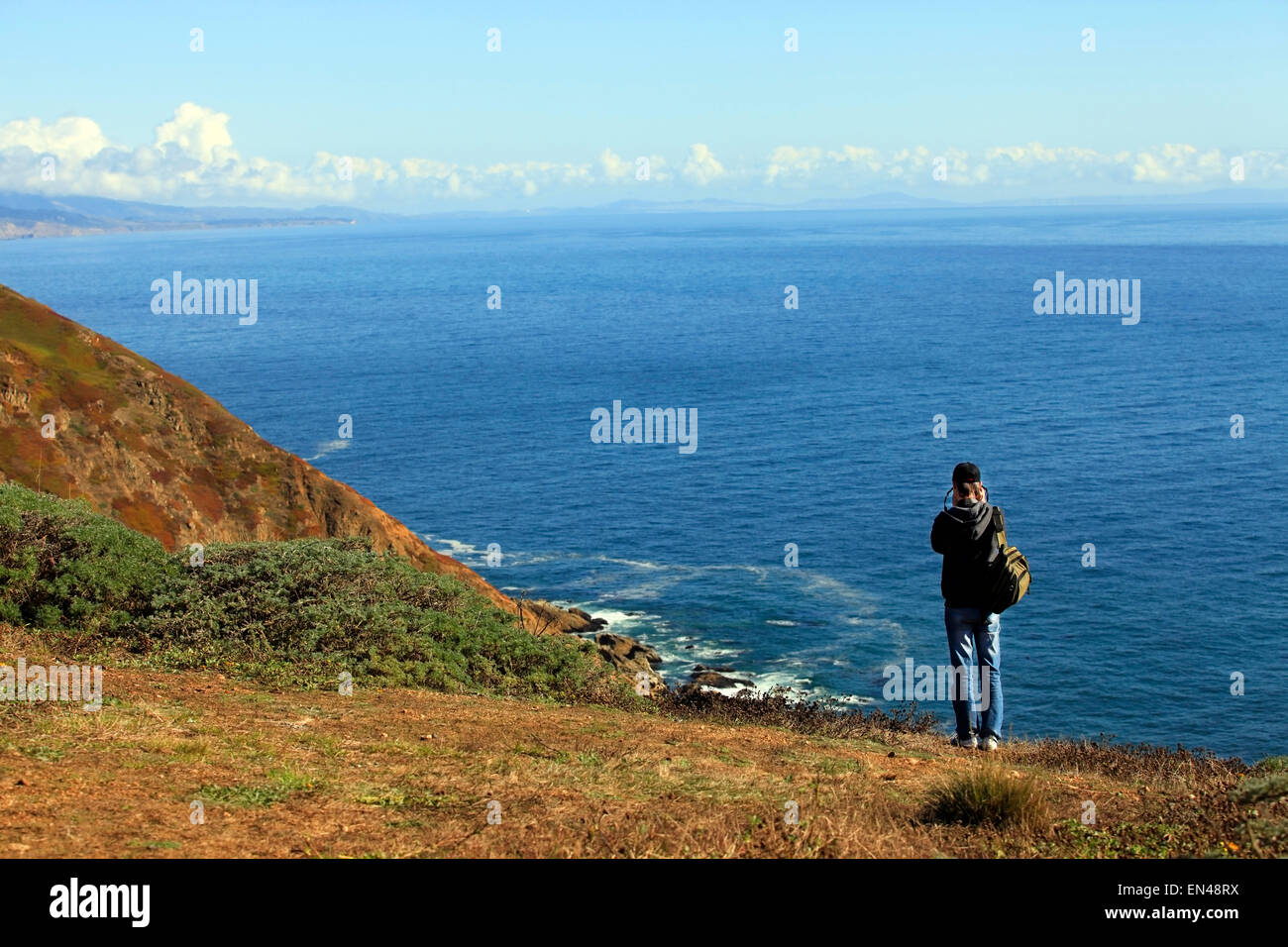Coastline at Point Reyes National Seashore, California Coast Stock ...
