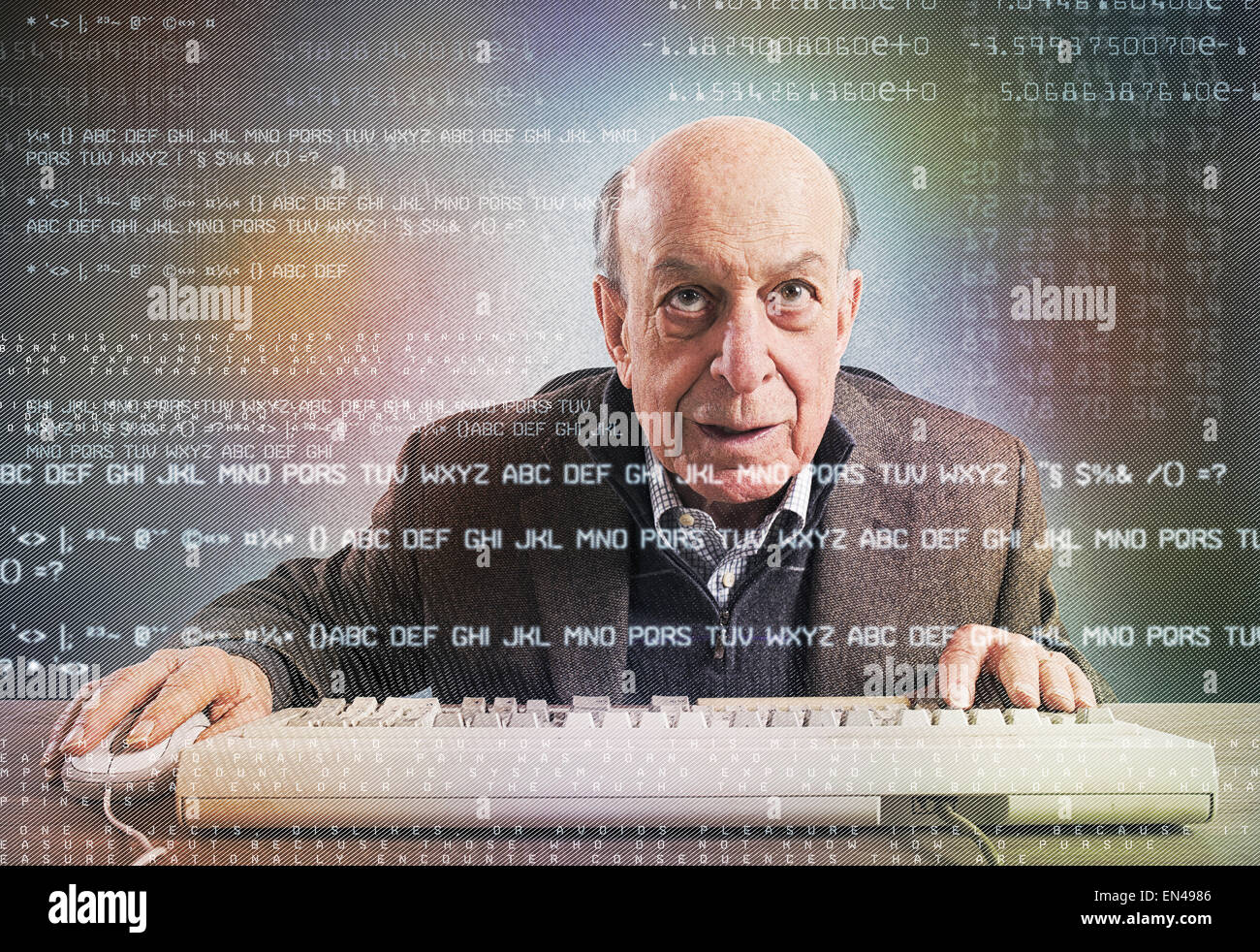 Nerd computer hi-res stock photography and images - Alamy