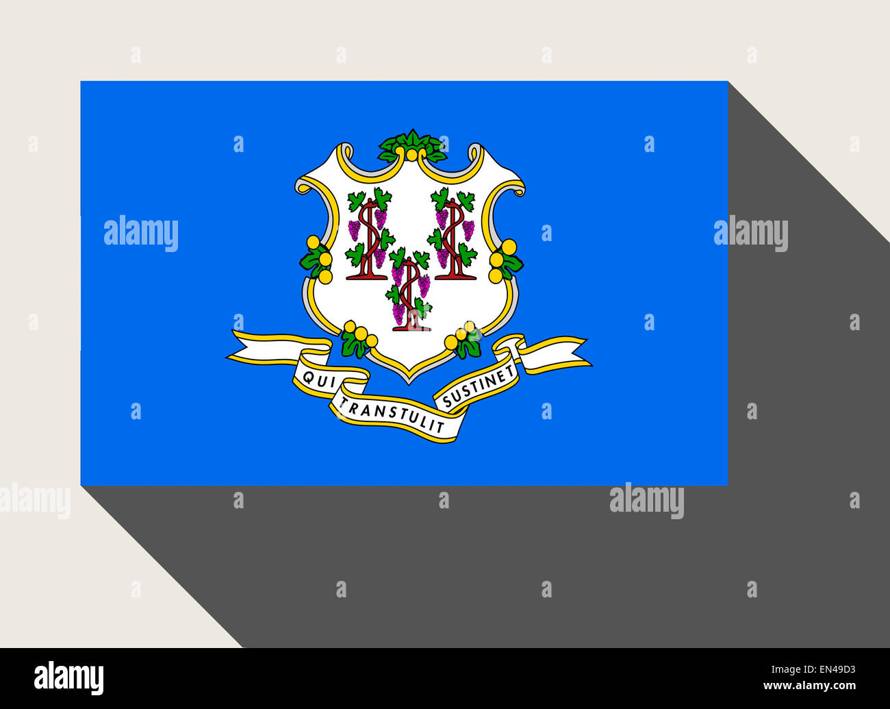 Map of connecticut state hi-res stock photography and images - Alamy