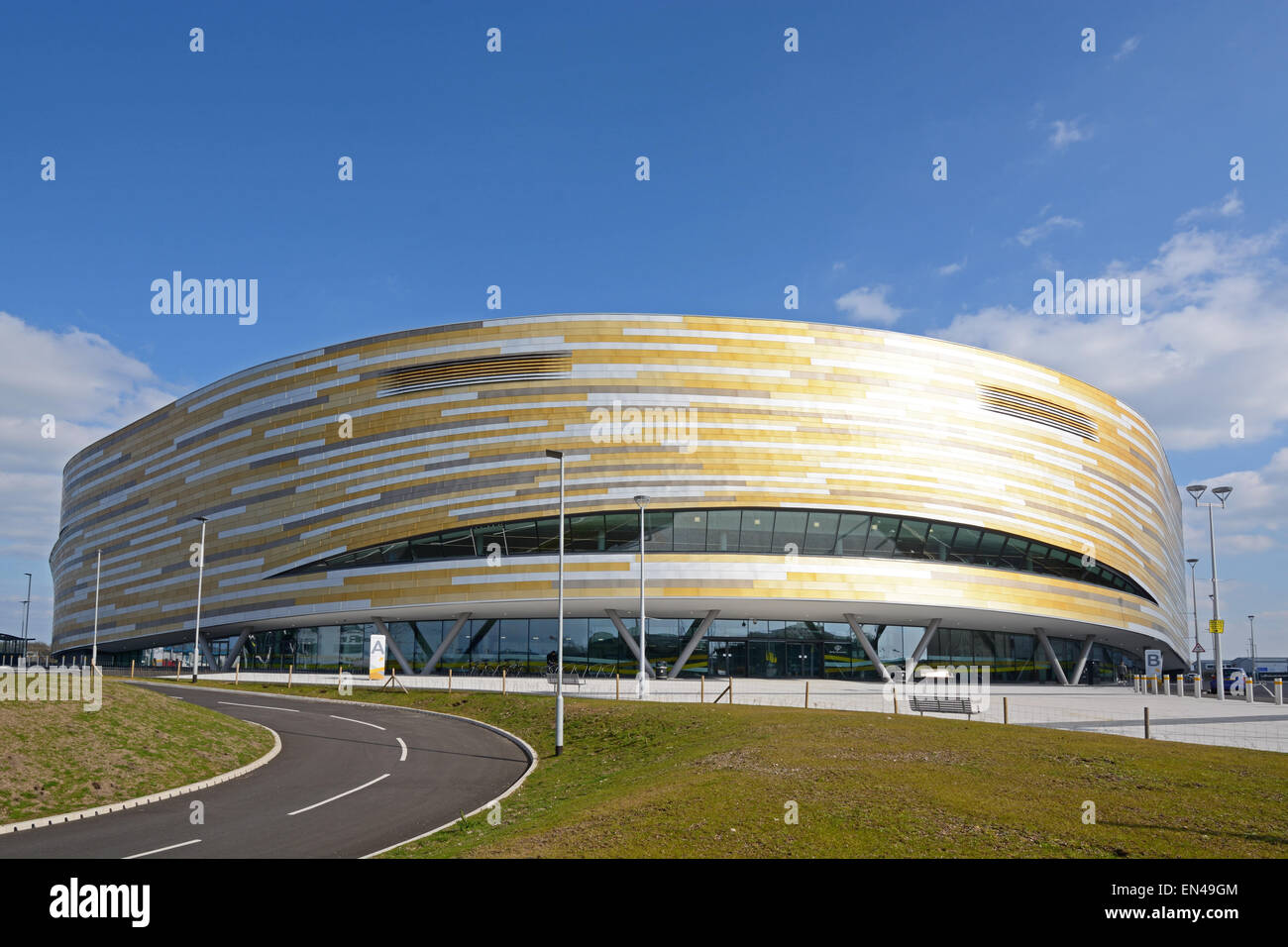 Derby Arena, Velodrome. Derbyshire, England Stock Photo - Alamy