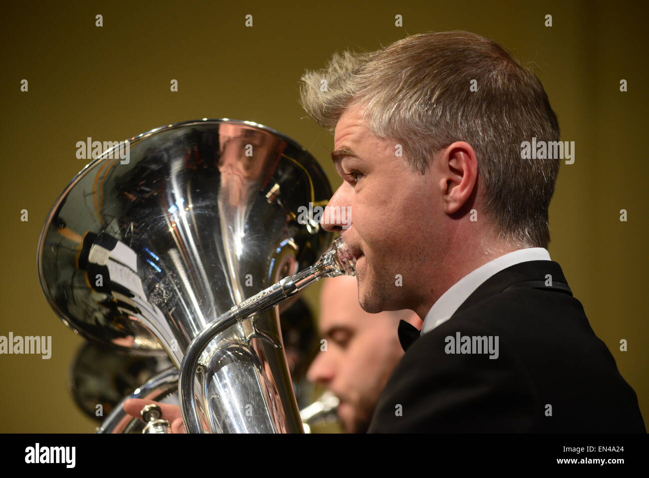 Band member Michael Dodd: Grimethorpe Colliery Band in concert ...