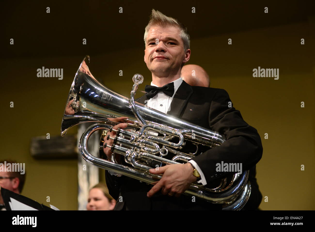 Band member Michael Dodd: Grimethorpe Colliery Band in concert ...