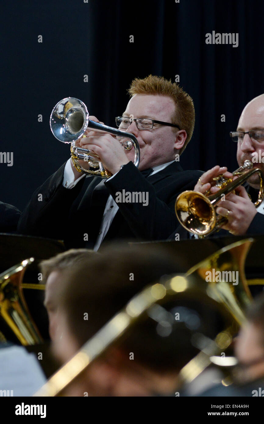 Band member iain culross grimethorpe hi-res stock photography and ...