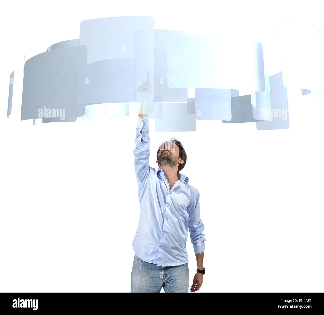 Select a media object Stock Photo - Alamy