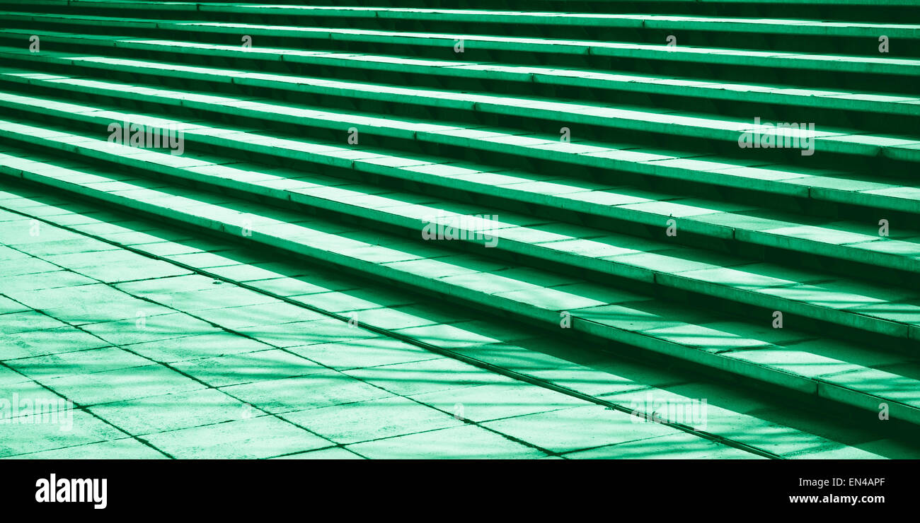 Green stairs pattern hi-res stock photography and images - Alamy
