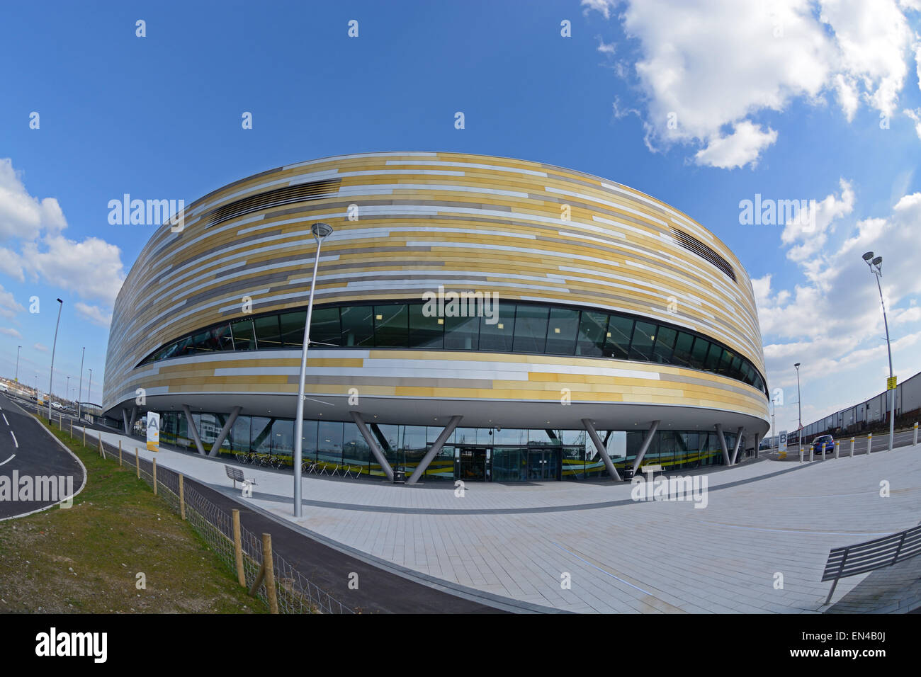 Derby Arena, Velodrome. Derbyshire, England Stock Photo - Alamy