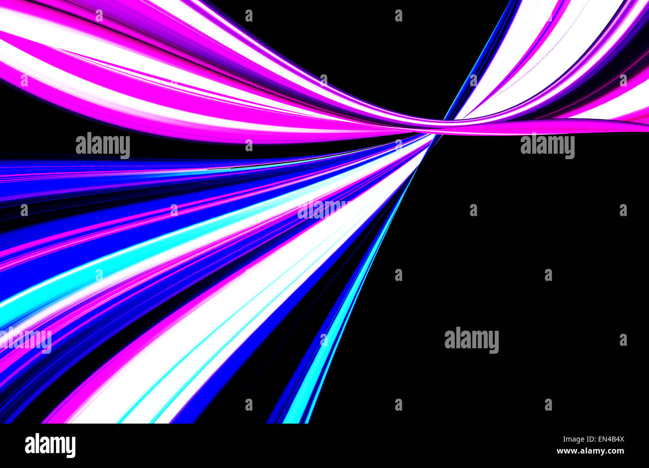 abstract violet color background with motion blur and digital wave ...