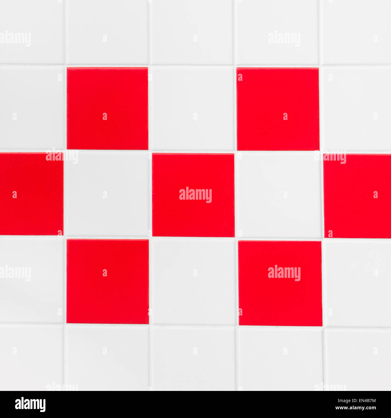 White square tiles hi-res stock photography and images - Alamy