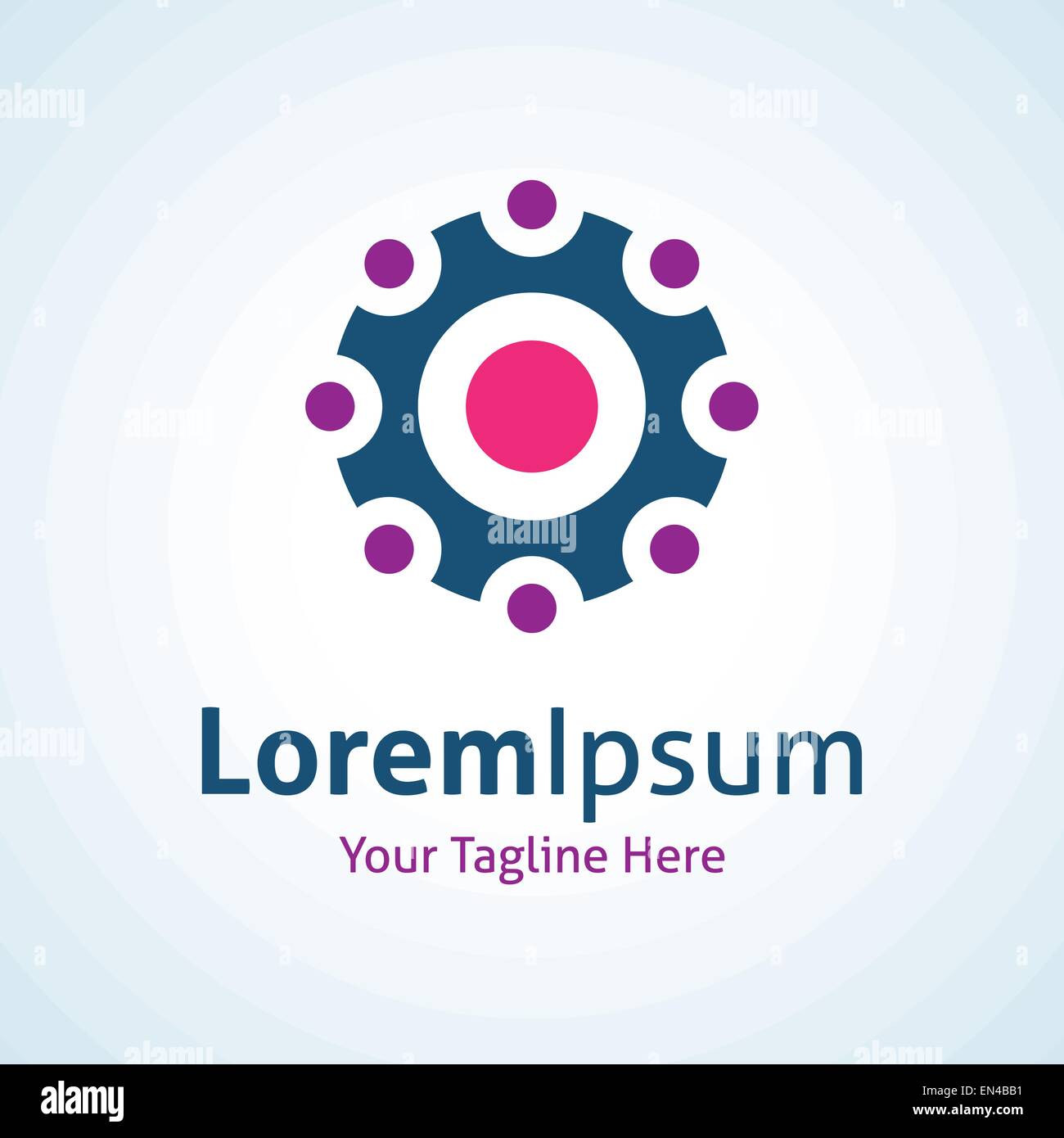 Future high tech integrate core technology logo icon Stock Vector Image ...