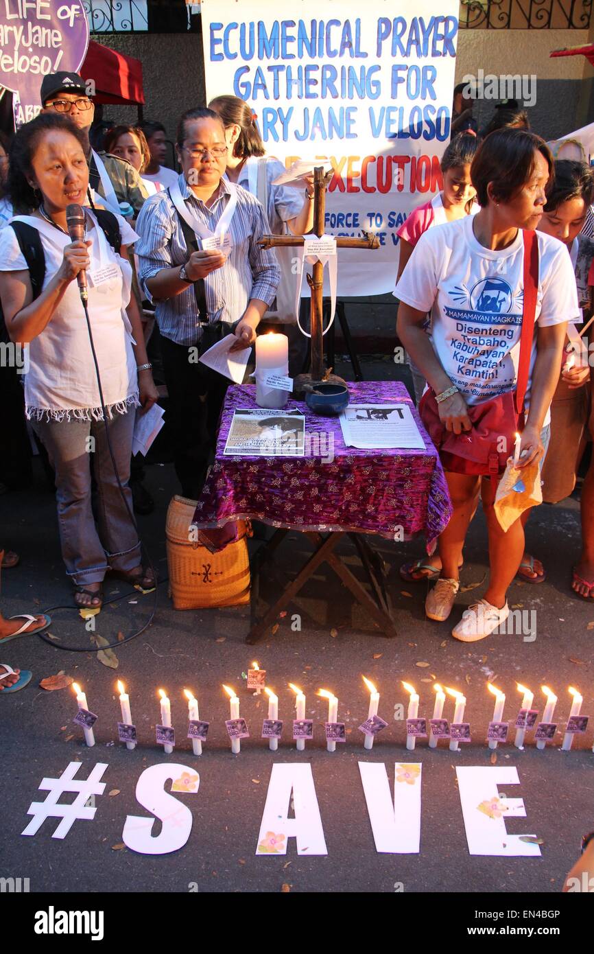 Manila Philippines 27th Apr 2015 Church Groups Conducted A manila-philippines-27th-apr-2015-church-groups-conducted-a