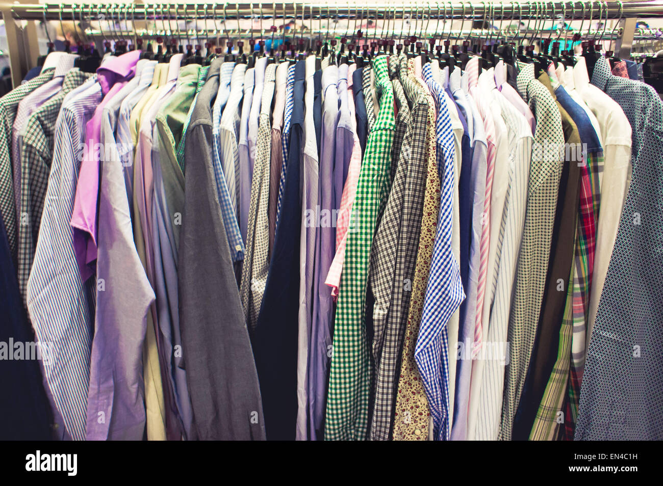 Mens shirts hanger hi-res stock photography and images - Alamy