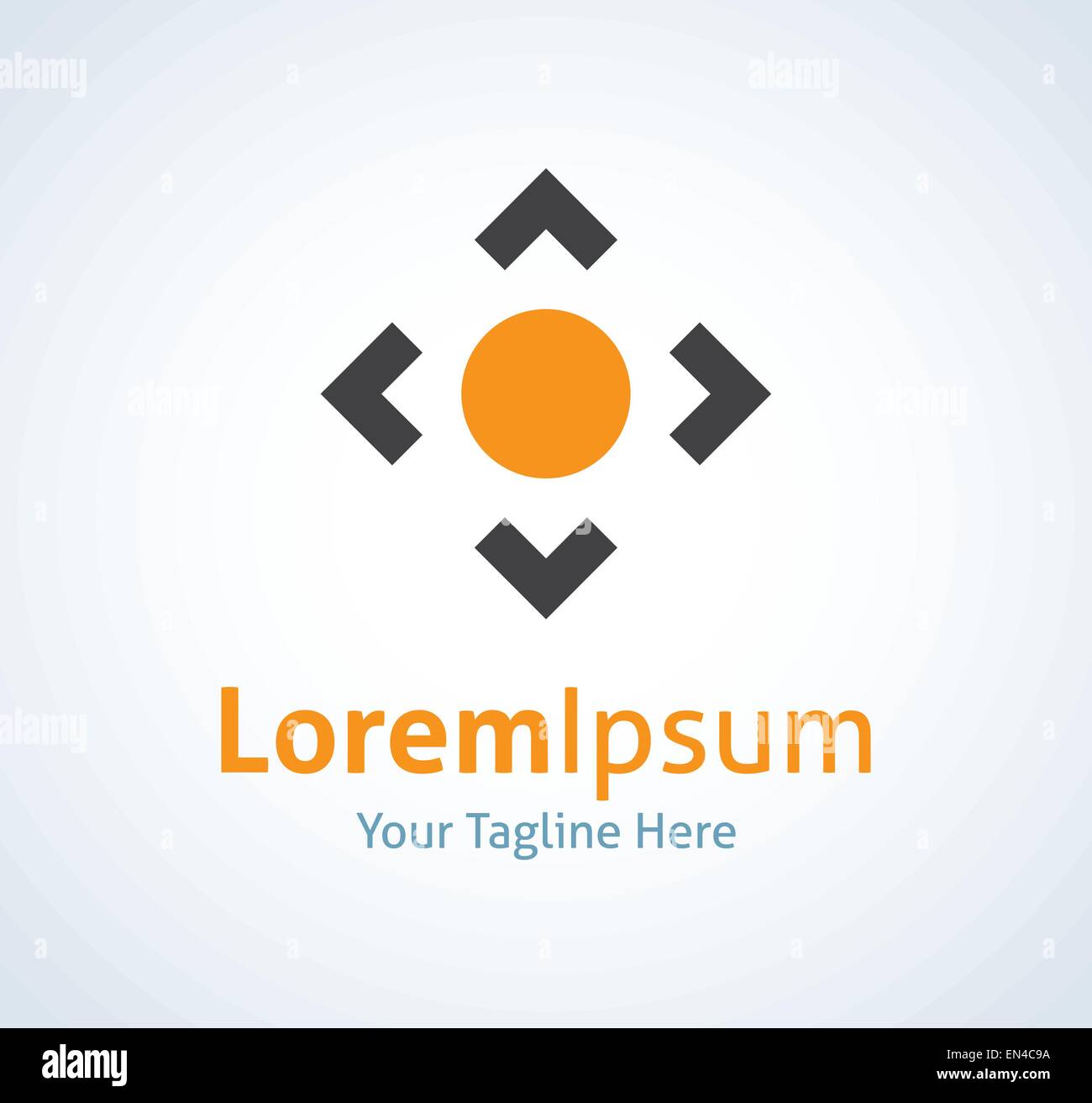 Movement for successful future progress app button vector logo icon ...