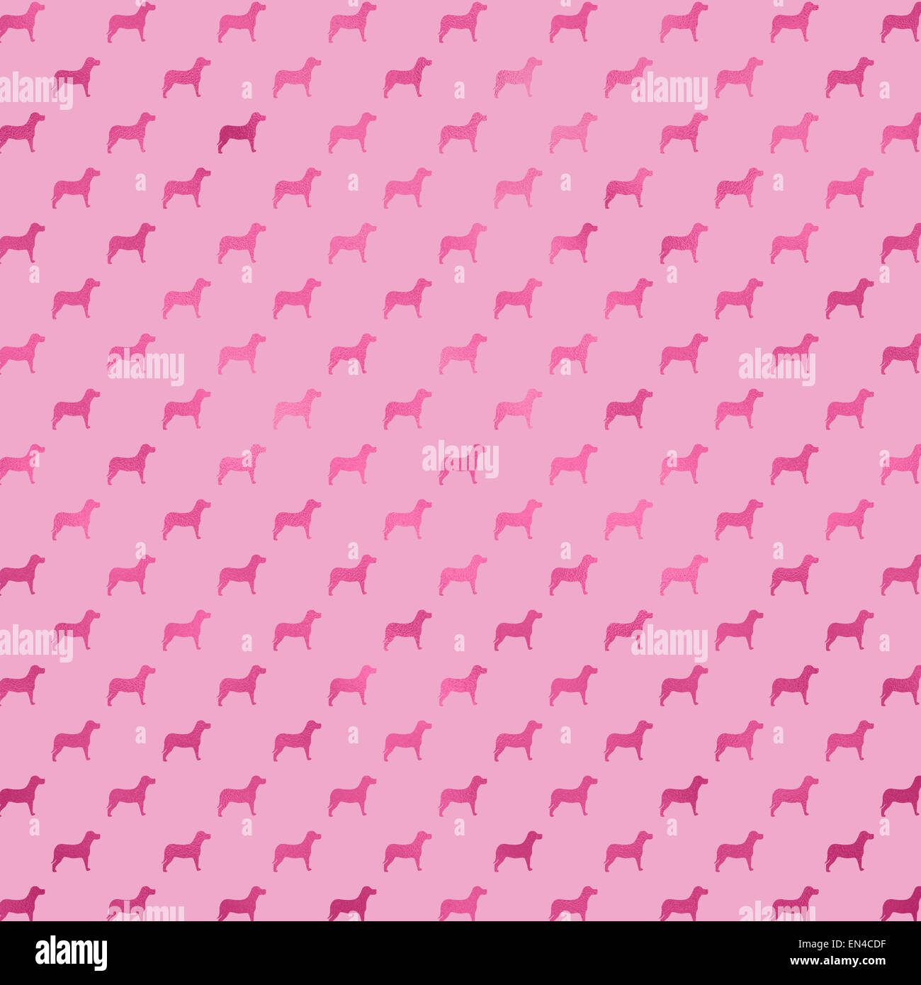 Pink Dogs Faux Foil Metallic Dog Polka Dots Background Pattern Texture ...