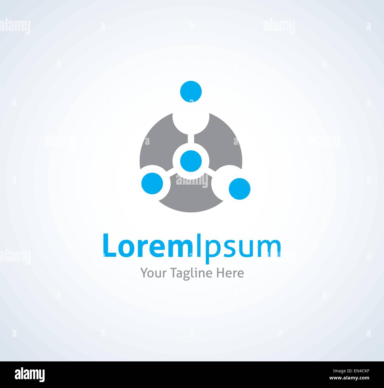 Modern technology core integrate vector logo icon Stock Vector Image ...