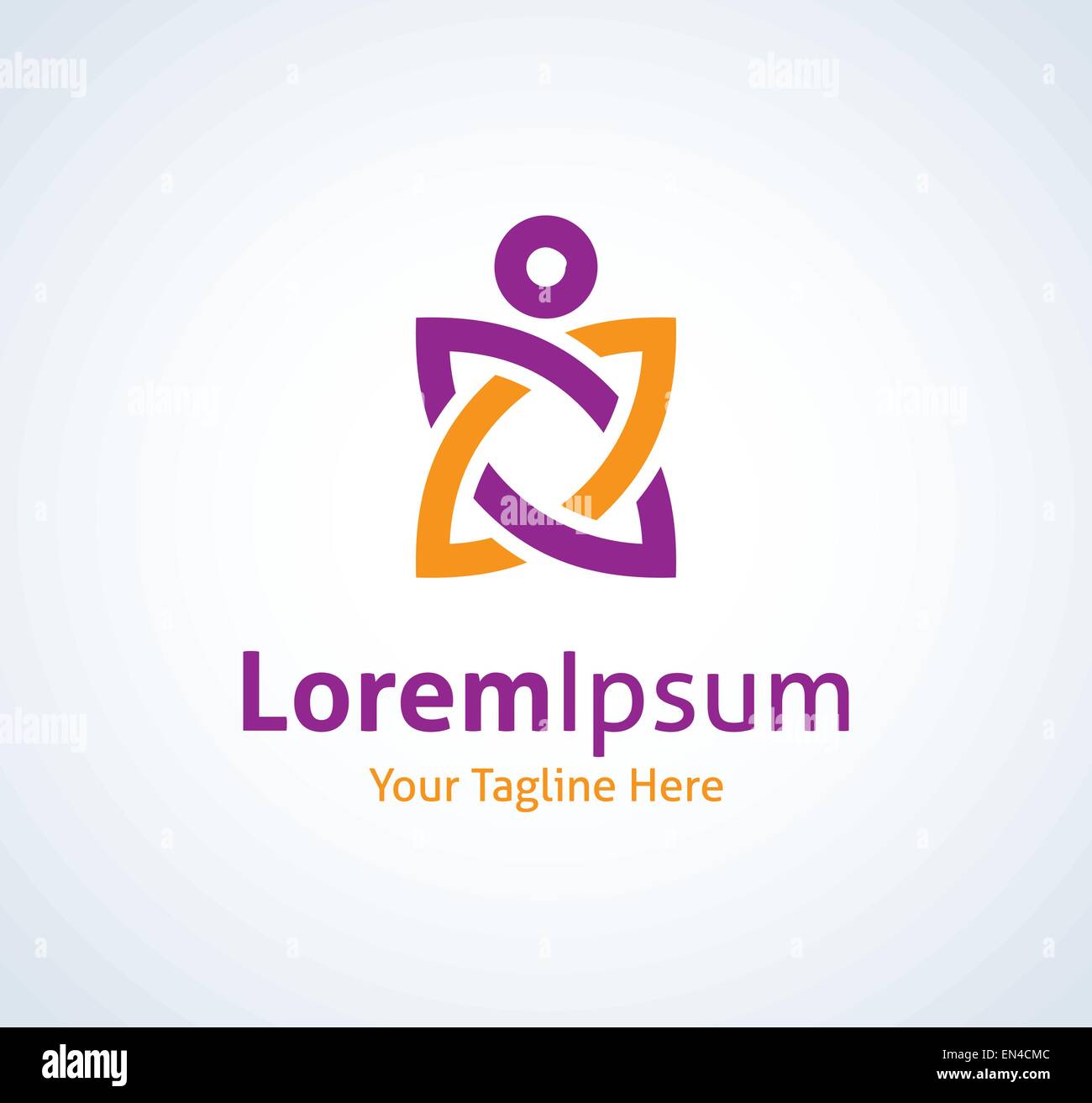 Human partnership business group vector logo icon Stock Vector Image ...