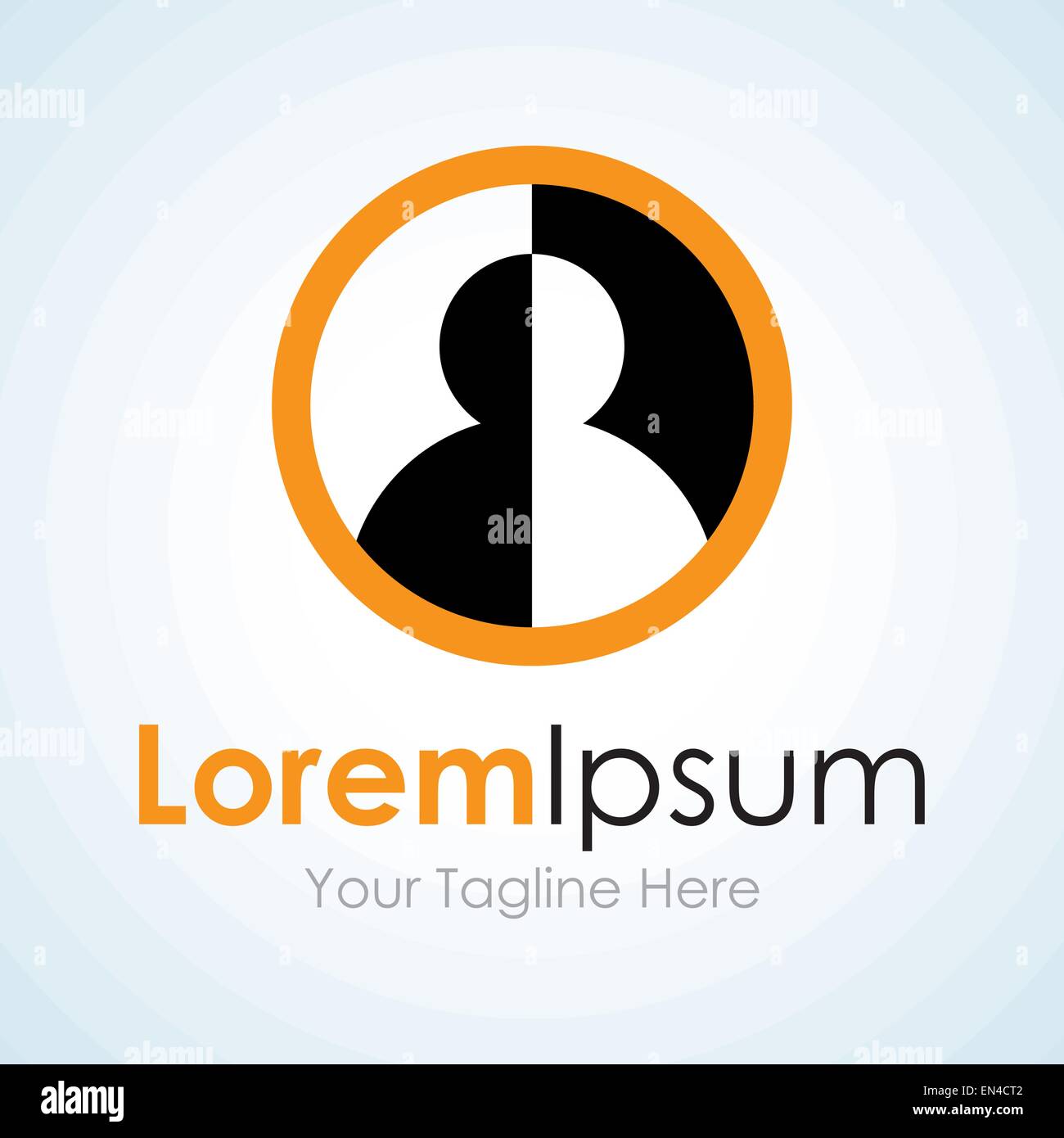 Secret profile identity icon simple elements logo Stock Vector Image ...