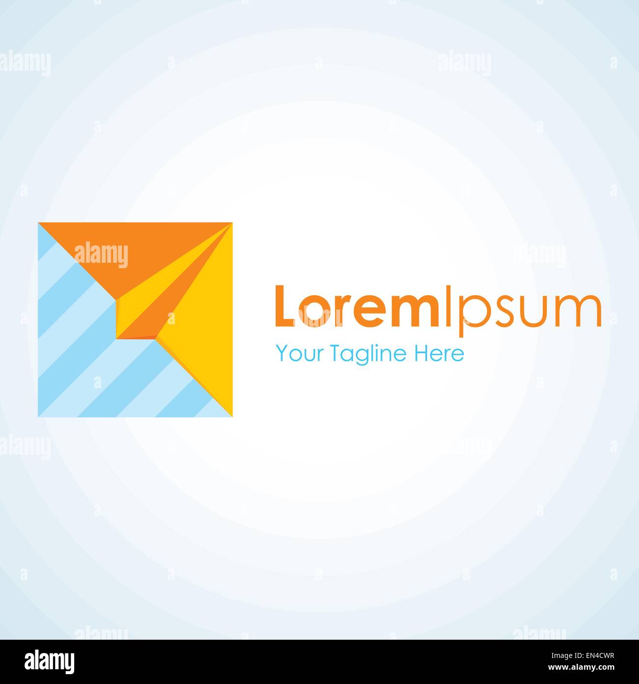 Paper airplane fly high icon simple elements logo Stock Vector Image ...