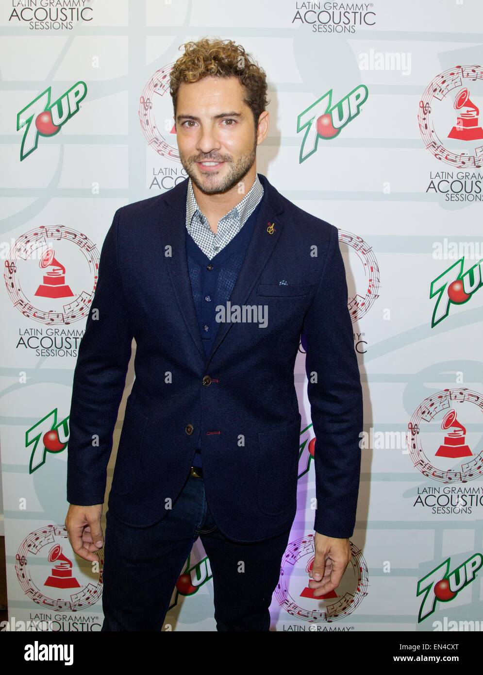 The Latin GRAMMY Acoustic Sessions with David Bisbal at Broad Street ...