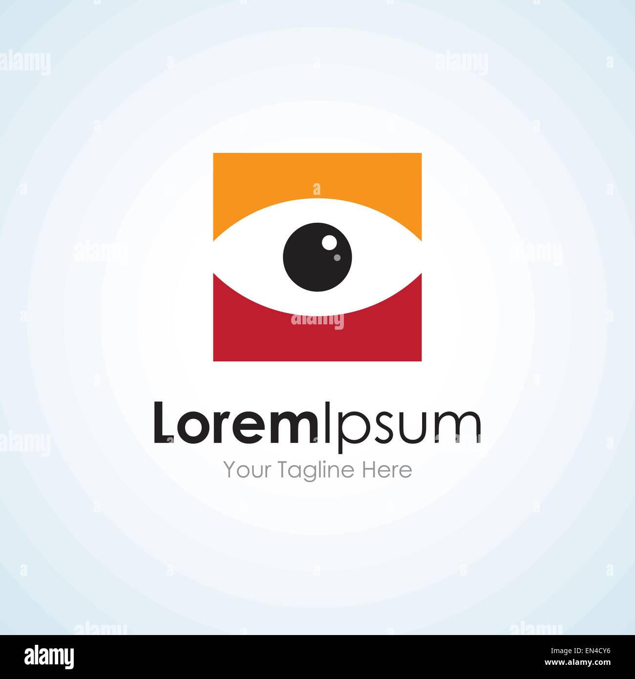 Security watch eye shape icon hi-res stock photography and images - Alamy