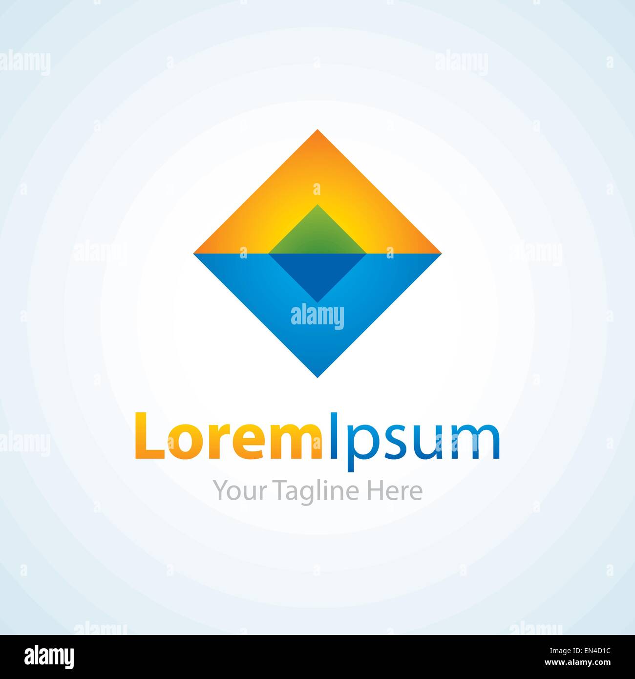 Alternative reality square cube concept elements icon logo Stock Vector ...