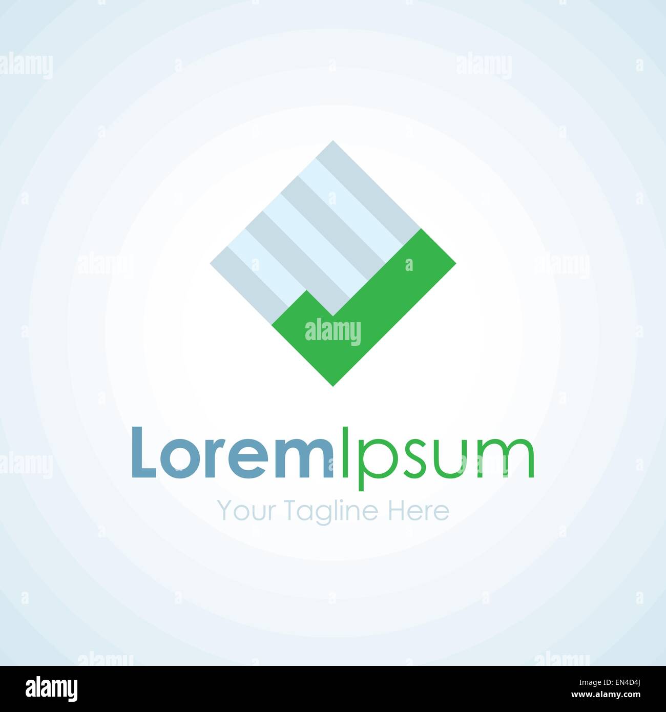 Green tick good follow through concept elements icon logo Stock Vector ...