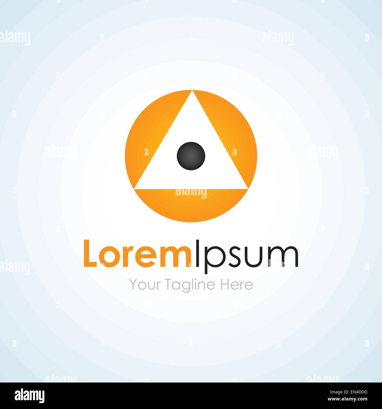 Triangle progress symbol concept elements icon logo Stock Vector Image ...