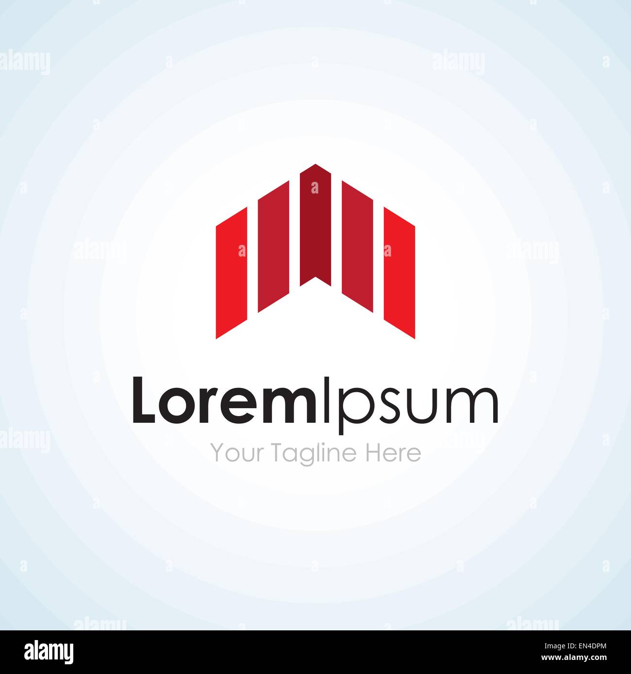 Red arrow up progress business element icon logo Stock Vector Image ...