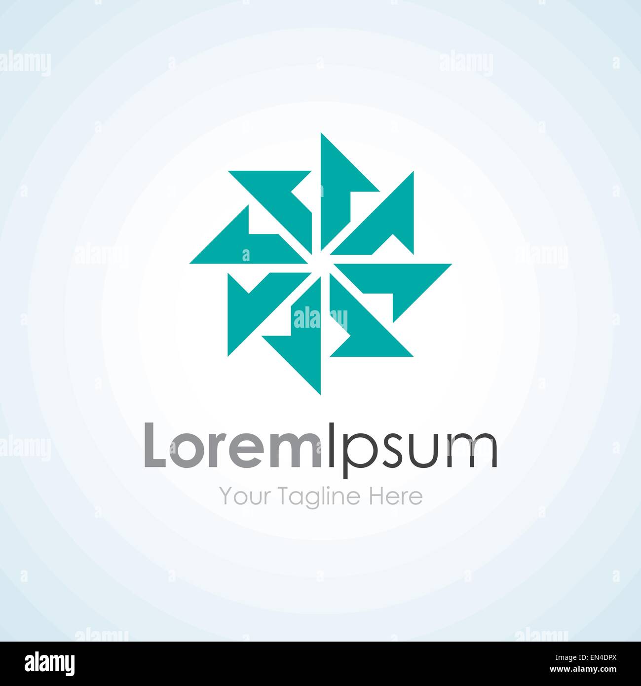 Razor sharp tech circle bussiness element icon logo Stock Vector Image ...