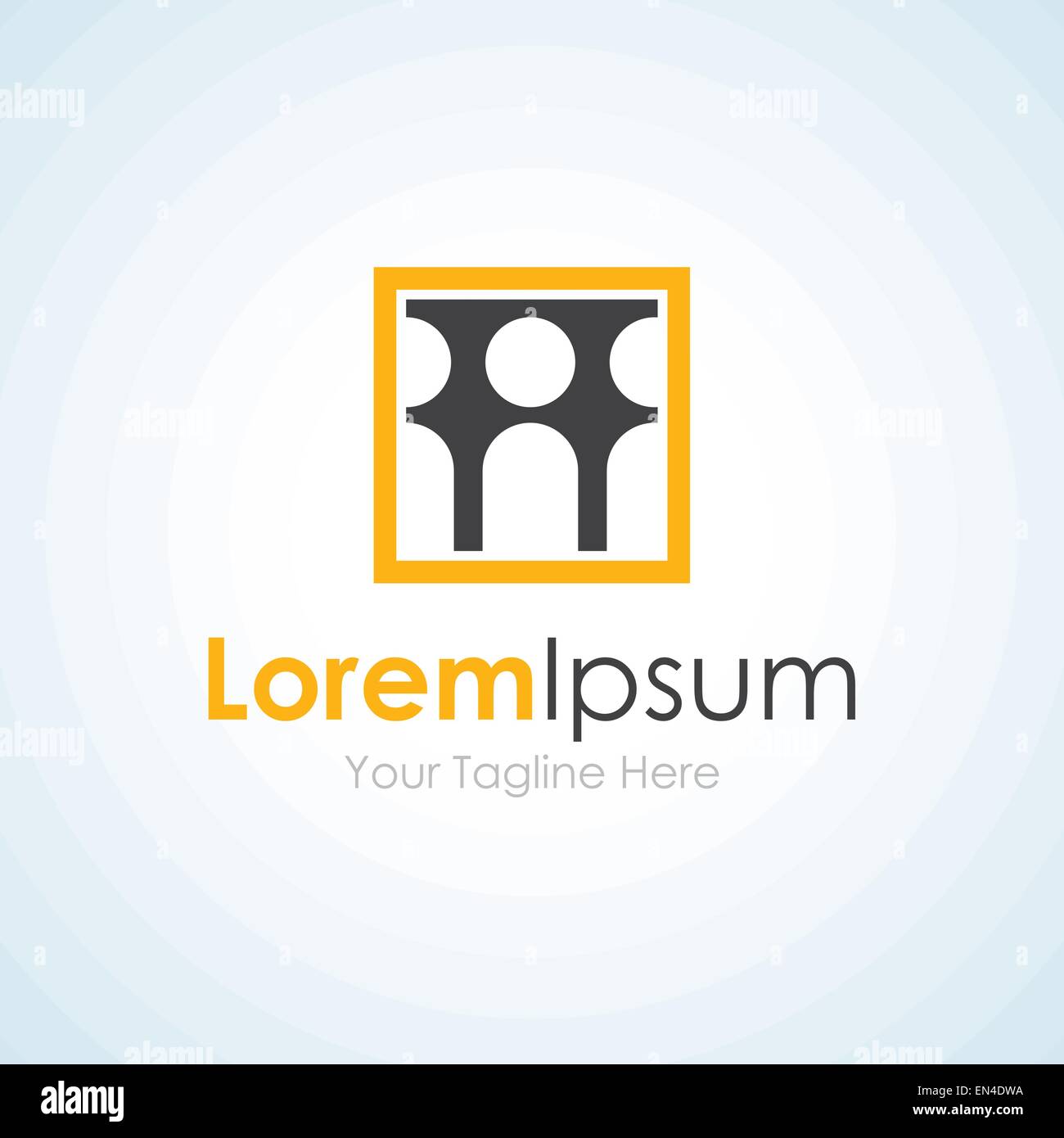 Partner investment structure angels element icons business logo Stock ...