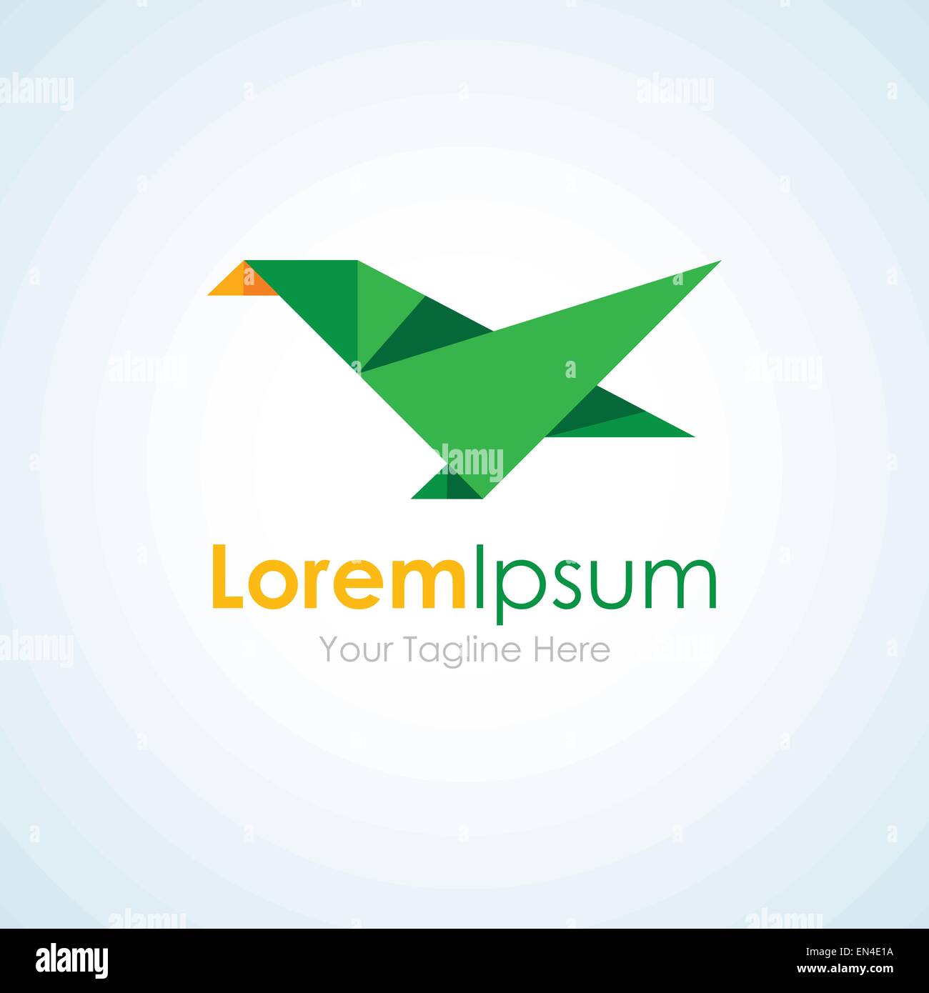 Geometric crow logo hi-res stock photography and images - Alamy