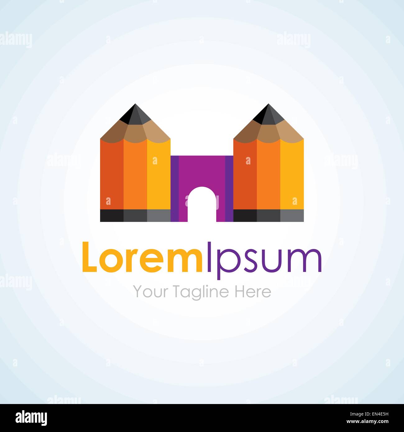 The kingdom of creative writing and inspiration element icon logo for ...