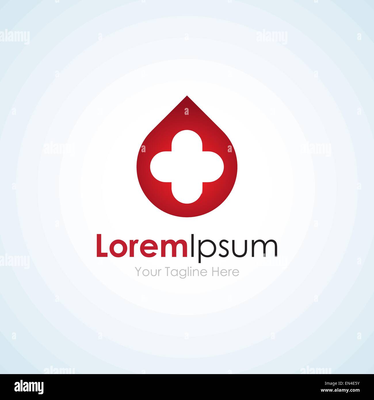 Blood help drop care red cross element icon logo for business Stock ...
