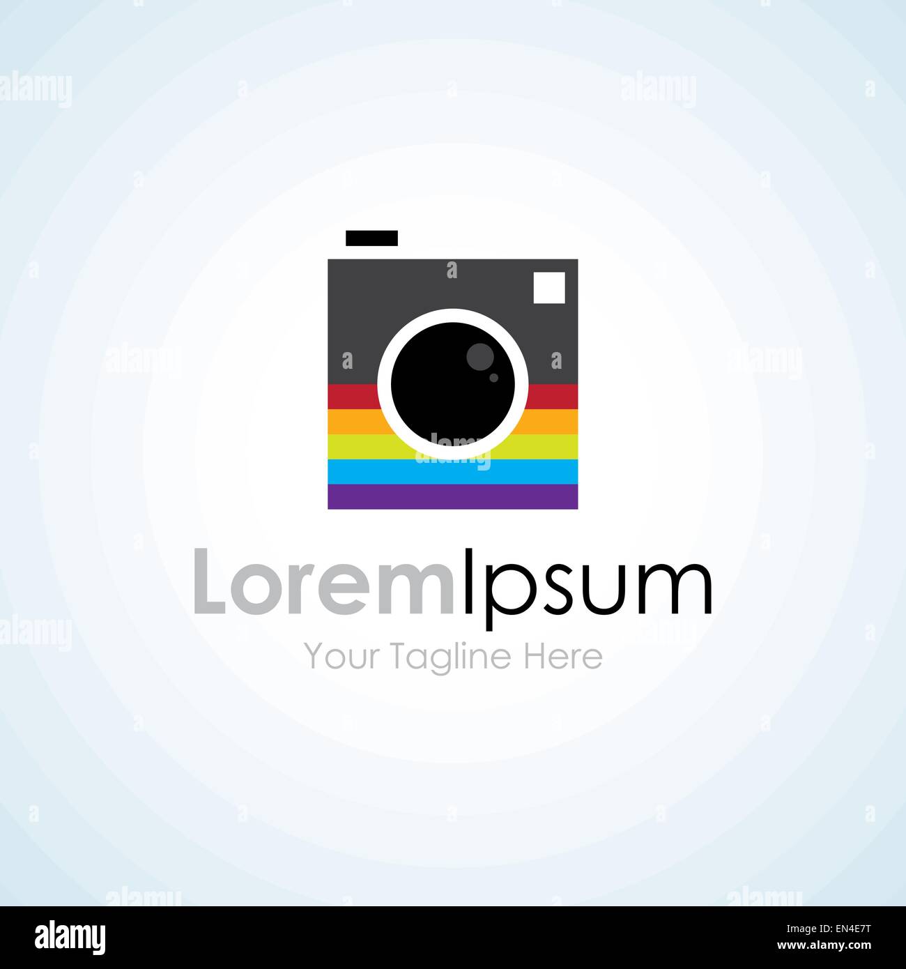 Colorful photography camera elements icon logo Stock Vector Image & Art ...