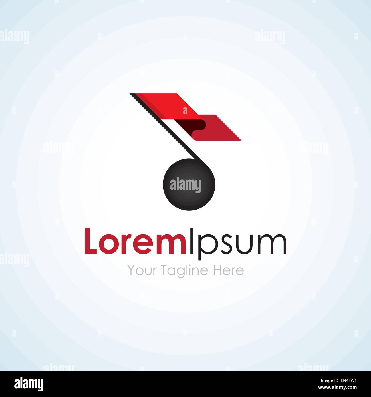 Music note makeover simple business icon logo Stock Vector Image & Art ...