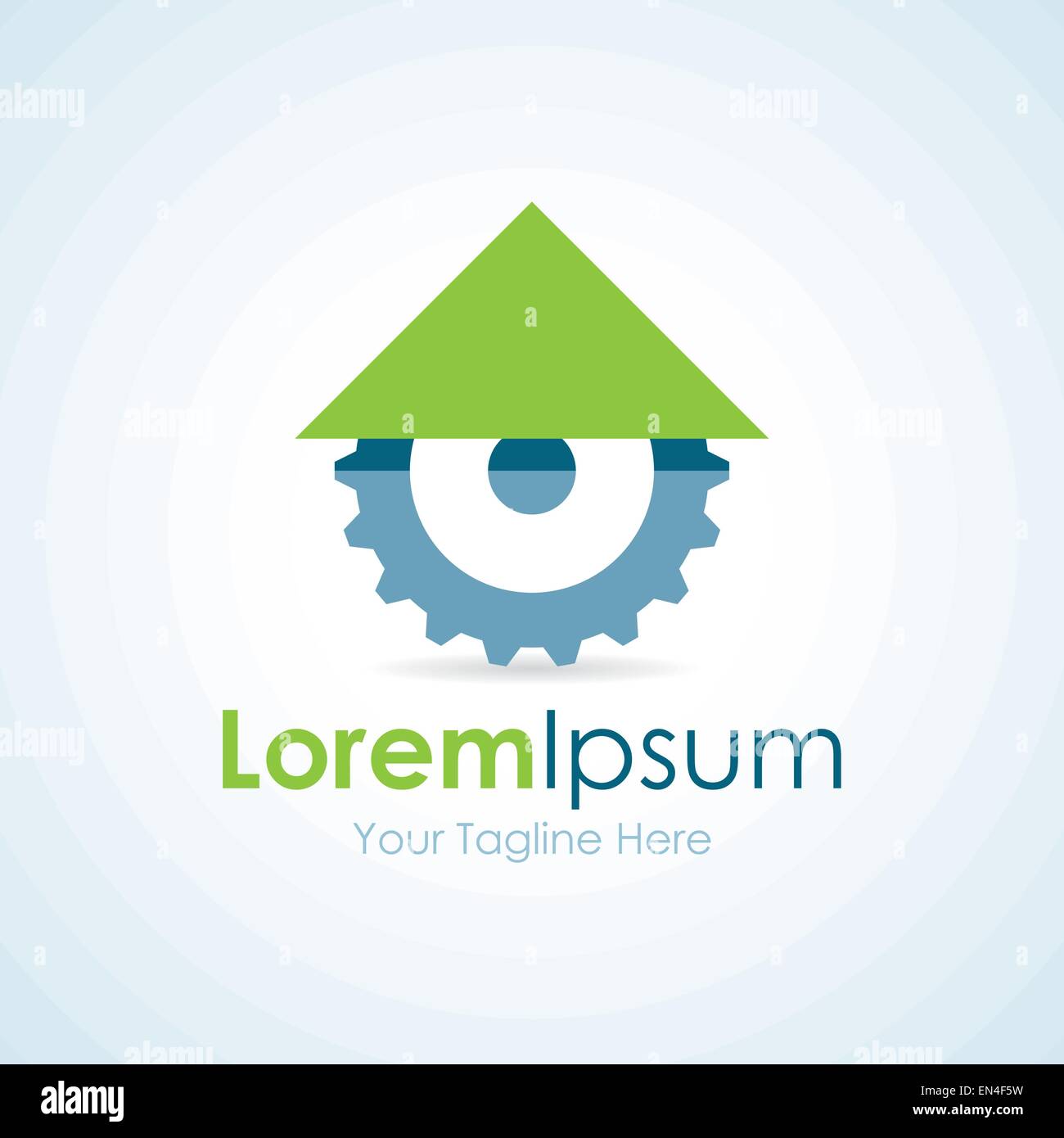 Work progress to success green arrow simple business icon logo Stock ...