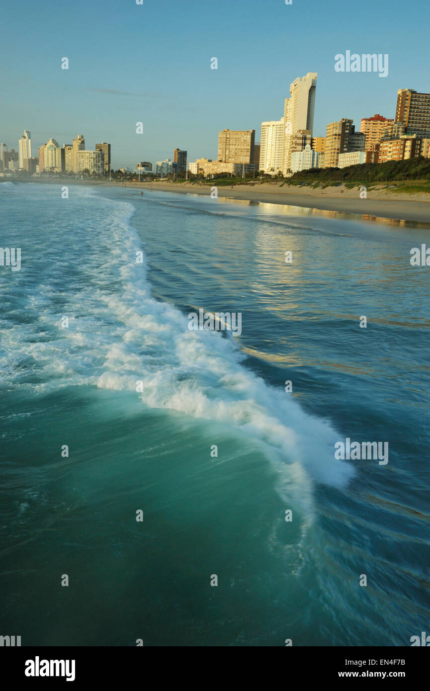 Durban, KwaZulu-Natal, South Africa, landscape, idyllic morning on ...
