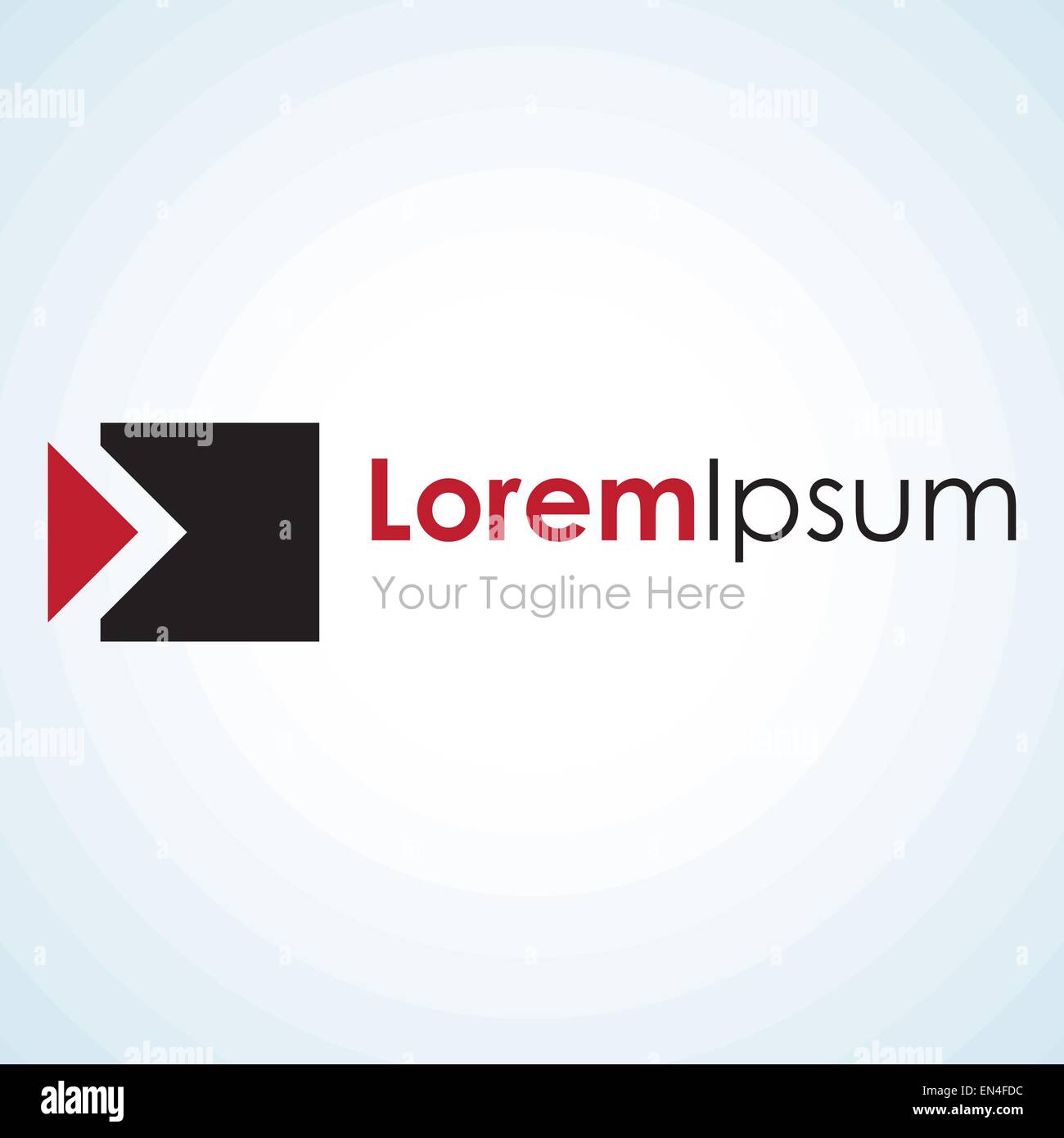 Red banking elegant arrow simple business icon logo Stock Vector Image ...