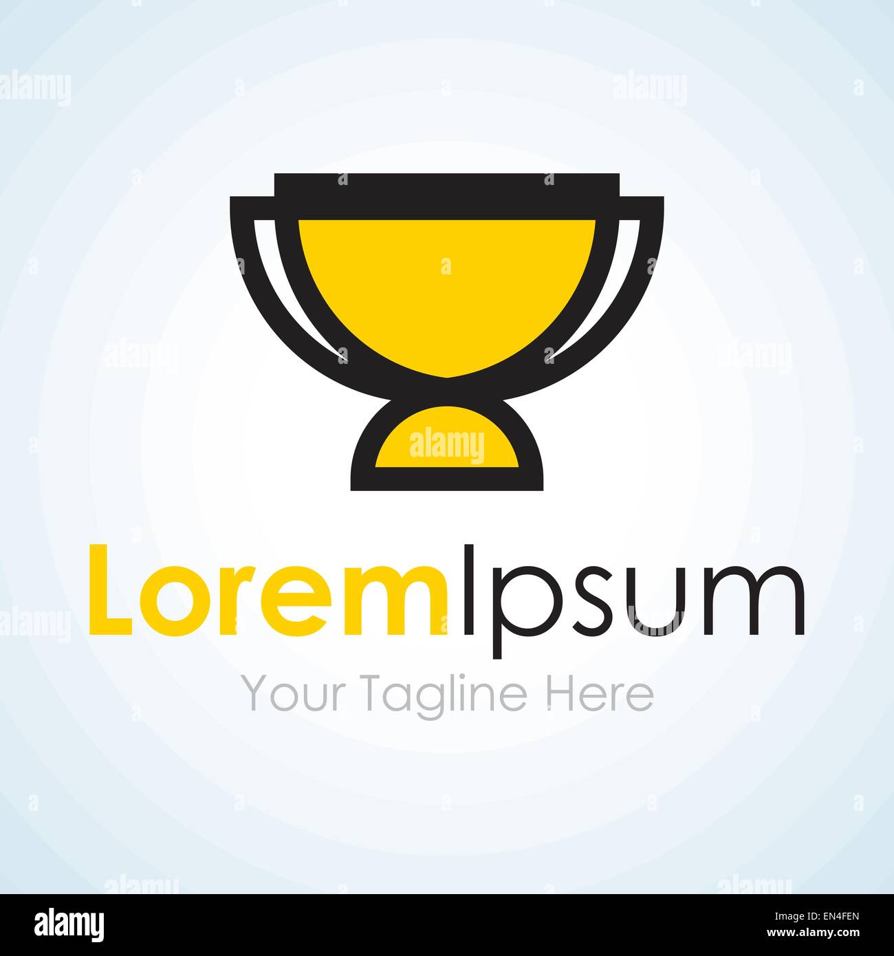 Beautiful golden cup simple business icon logo Stock Vector Image & Art ...