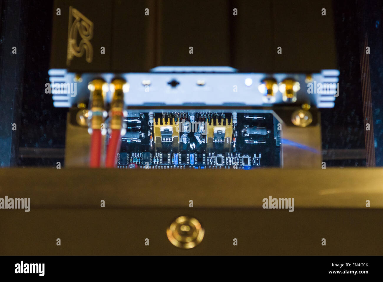 Car audio. Amplifier RS Audio Ability Stock Photo - Alamy