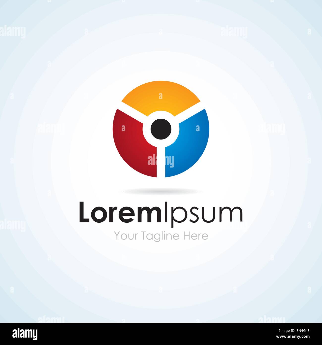 Digital cyborg technology ball simple business icon logo Stock Vector ...