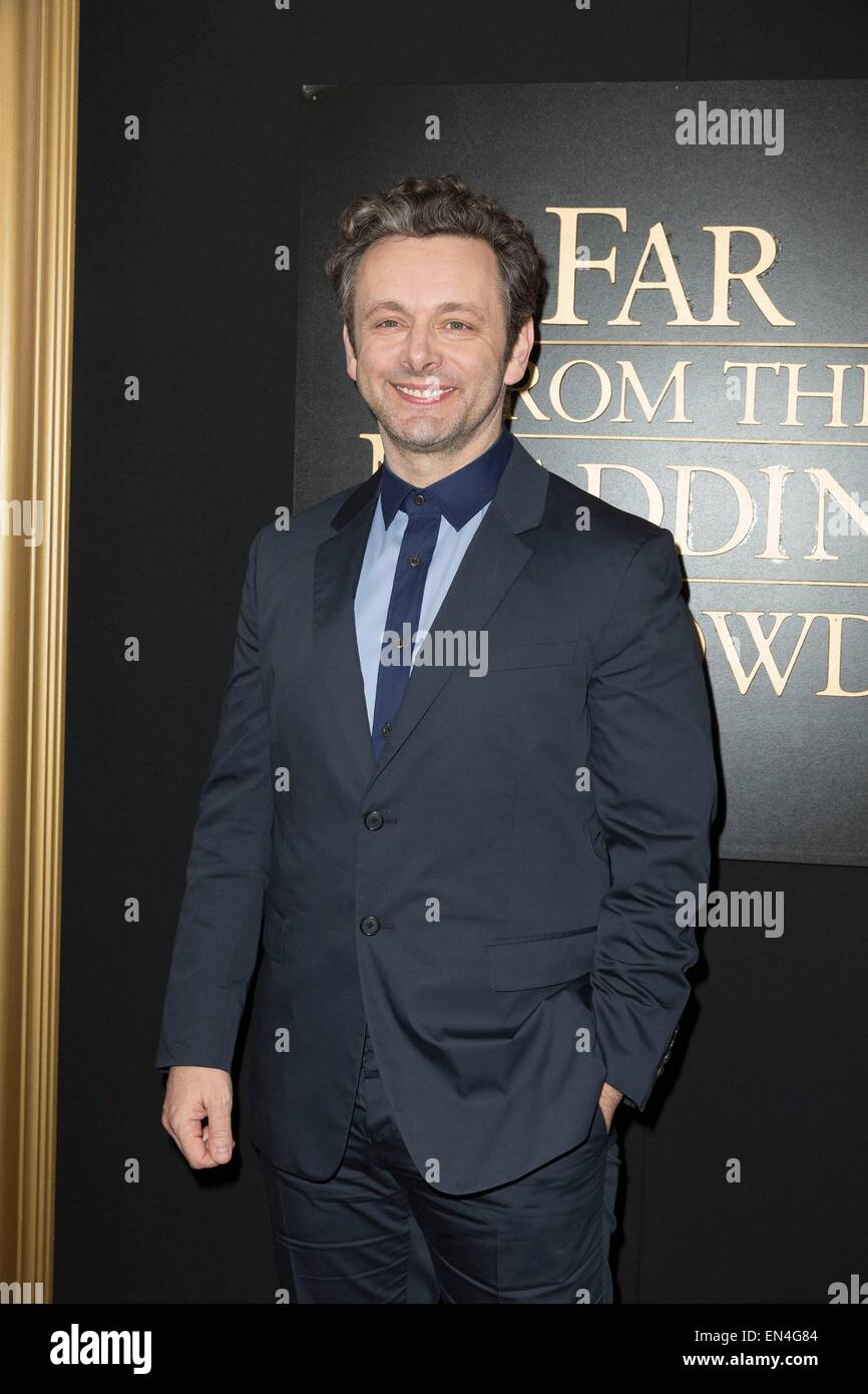 New York, NY, USA. 27th Apr, 2015. Michael Sheen at arrivals for FAR ...