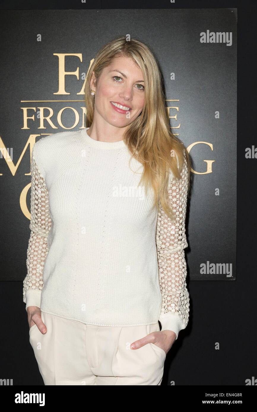 New York, NY, USA. 27th Apr, 2015. Meredith Ostrom at arrivals for FAR ...