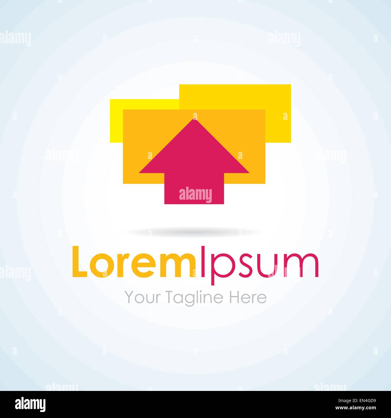 Arrow organization up order simple business icon logo Stock Vector ...