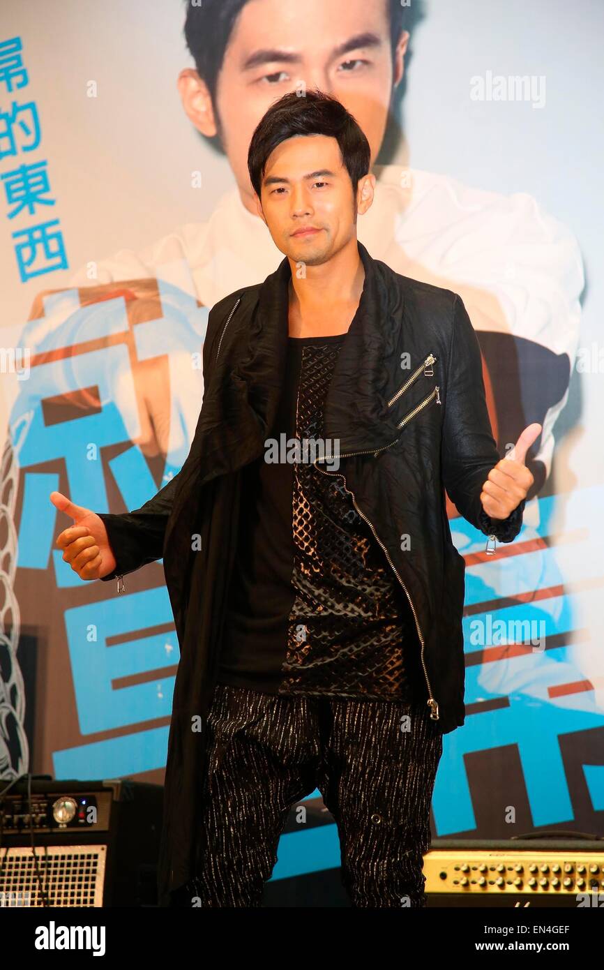 Taipei, Taiwan, China. 27th Apr, 2015. Jay Chou attends the 3th H.O.T ...