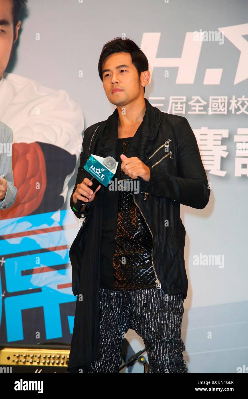 Taipei, Taiwan, China. 27th Apr, 2015. Jay Chou attends the 3th H.O.T ...
