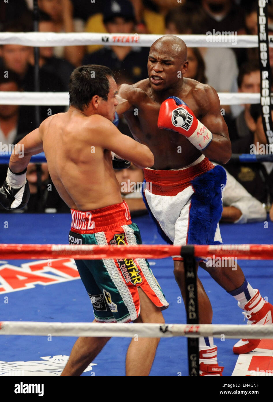 Las Vegas, Nevada, USA. 19th Sep, 2009. (L-R) Juan Manuel Marquez (MEX ...